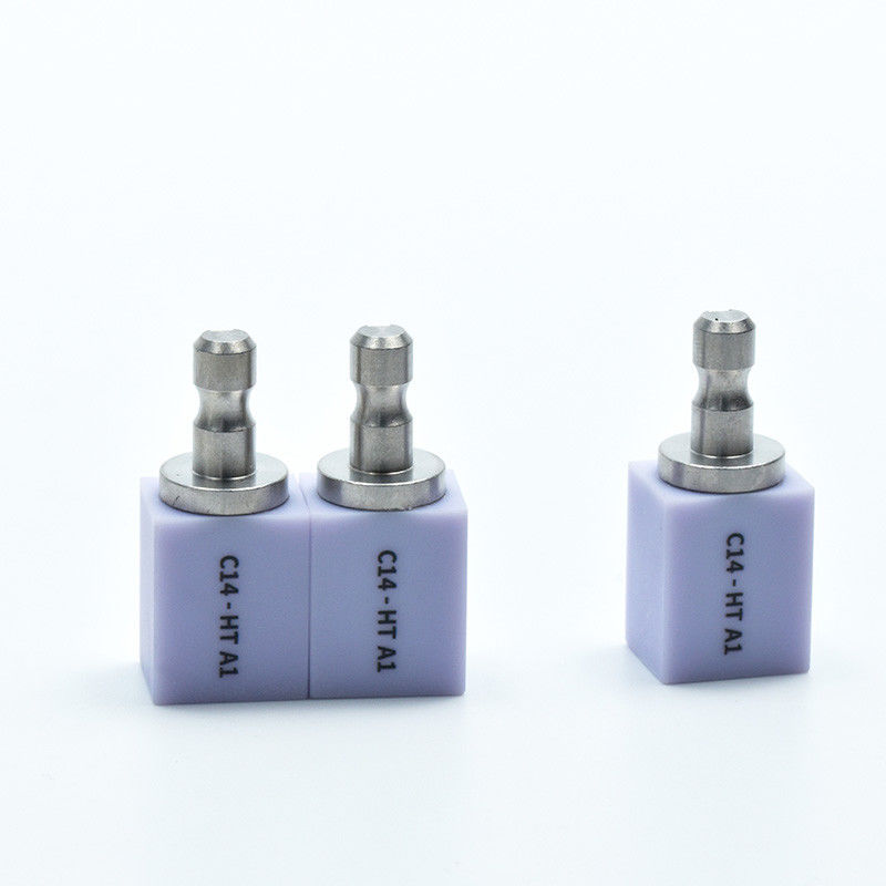 CAD Progra Değirmen Blokları İçin Dental Emax Lityum Disilikat Seramik Blok